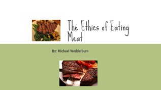 The Ethics of Eating Meat at emaze Presentation