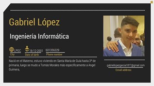 Gabriel López at emaze Presentation