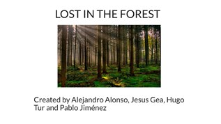 LOST IN THE FOREST at emaze Presentation