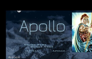 Apollo at emaze Presentation