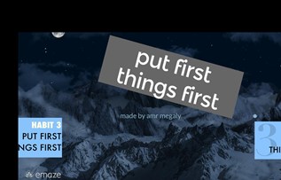 put first things first copy1 at emaze Presentation