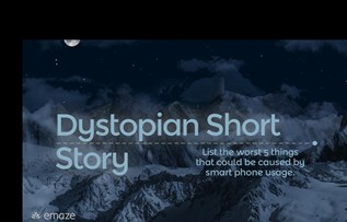 Dystopian Short Story at emaze Presentation