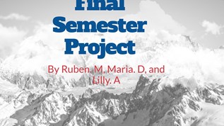 Final Semester Project at emaze Presentation