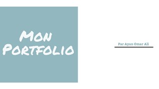 Mon Portfolio at emaze Photo Album