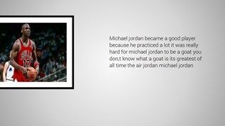 Michael Jordan read for info about michael jordan at emaze Presentation