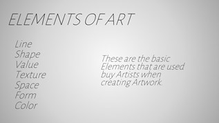 Elements of ART at emaze Presentation
