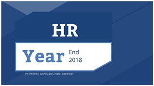 HR Year End at emaze Presentation