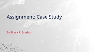 Assignment: Case Study at emaze Presentation