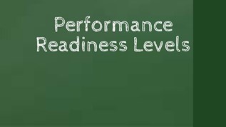 Performance Readiness Levels at emaze Presentation