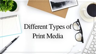 Different Types of Print Media at emaze Presentation