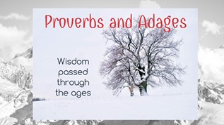 Proverbs and Adages at emaze Presentation
