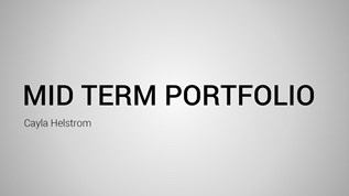 MIDTERM Portfolio at emaze Presentation