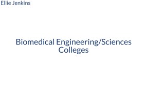 Biomedical EngineeringSciences at emaze Presentation