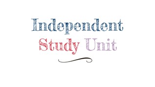 Independent Study Unit at emaze Presentation