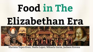 Food in The Elizabethan Era copy1 at emaze Presentation
