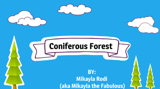 Coniferous Forests at emaze Presentation