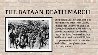 the Bataan Death MArch at emaze Presentation