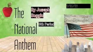 The National Anthem at emaze Presentation