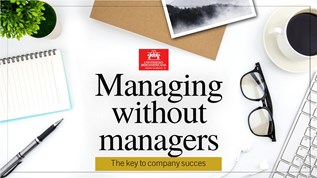 Managing without managers at emaze Presentation