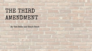 the third amendment at emaze Presentation