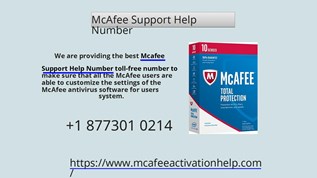 Dial Our McAfee Support Toll-Free Number For Best Technical Support at emaze Presentation