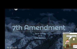 7th Amendment at emaze Presentation