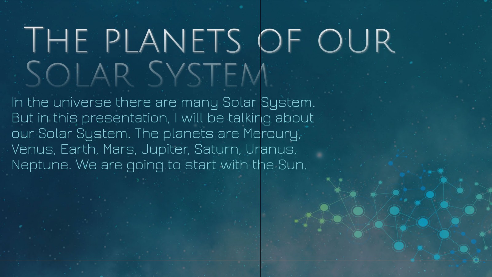 The Planets in our Solar System at emaze Presentation