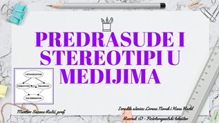 PREDRASUDE I STEREOTIPI U MEDIJIMA at emaze Presentation