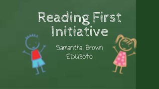 Reading First Initiative at emaze Presentation