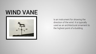 Wind Vane at emaze Presentation