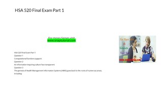 HSA 520 Believe Possibilities snaptutorial.com at emaze Presentation