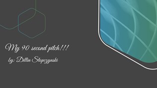 My 90 second pitch!!! at emaze Presentation