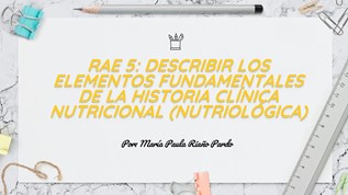 RAE 5: DESCRIBIR LOS ELEMENTOS at emaze Presentation