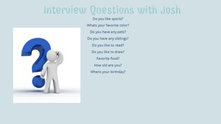 Interview Questions at emaze Presentation