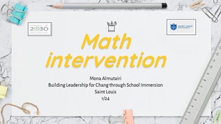 Math intervention at emaze Presentation