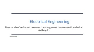 Electrical Engineering at emaze Presentation