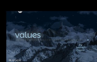 values at emaze Presentation