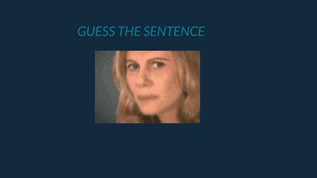 GUESS THE SENTENCE at emaze Presentation