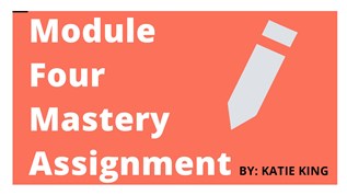 Module Four Mastery Assignment at emaze Presentation