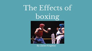 Long term effect of boxing at emaze Presentation