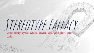Stereotype Fallacy at emaze Presentation