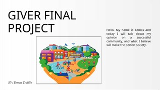 Giver FInal Project at emaze Presentation