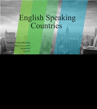 English Speaking Countries at emaze Presentation