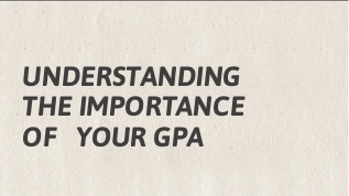 Understanding Your GPA at emaze Presentation