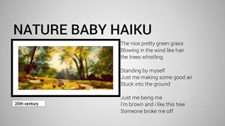 Haiku LEAF at emaze Presentation