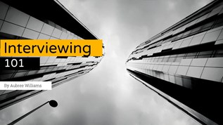 Interviewing 101 at emaze Presentation