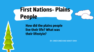 First Nations- Plains People at emaze Presentation