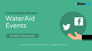 Social Media Review WaterAid Events at emaze Presentation