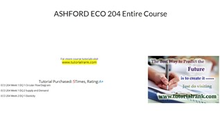 ECO 204 Inspiring Innovationtutorialrank.com at emaze Presentation