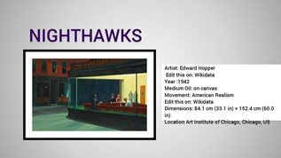 Nighthawks at emaze Presentation